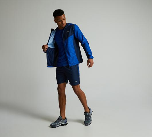 Alpyrex Allure Woven Short | Dress Blues / Blue Iolite | Footasylum