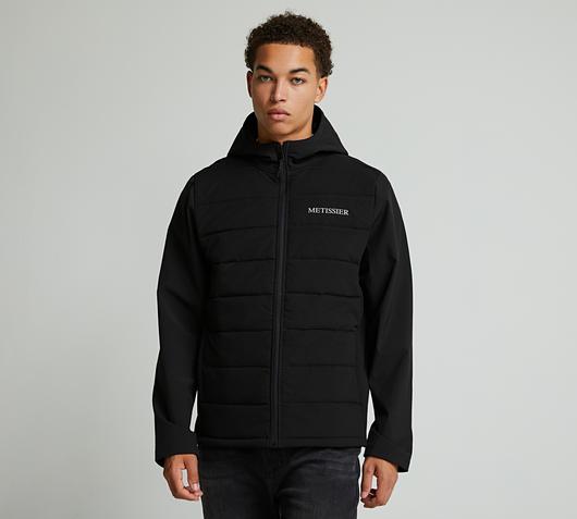 Métissier Finnick Hybrid Jacket | Black | Footasylum