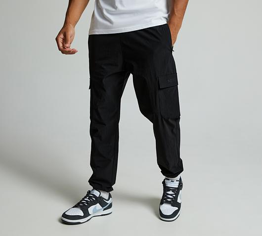 Métissier Raimo Stretch Cargo Pant | Black | Footasylum