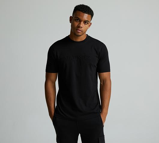 Métissier Valder T-Shirt | Black / Black | Footasylum