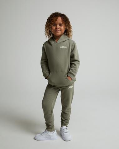 Métissier Nursery Lauri Overhead Hoodie Suit | Vetiver | Footasylum