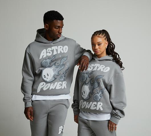 Epic Kid Astro Overhead Hoodie | Monument / Bone | Footasylum