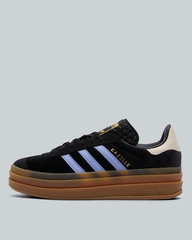 adidas Originals Junior Gazelle Bold Trainer | Core Black / Blue Spark ...