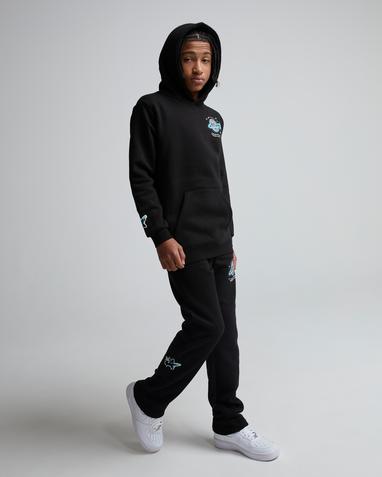 Mercier Junior Orbit Overhead Hoodie | Black | Footasylum