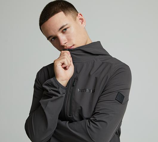 Métissier Lauziere Windbreaker | Asphalt | Footasylum