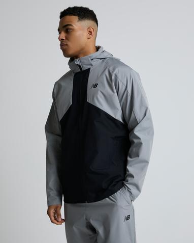 New Balance Utility Woven Jacket | Slate Grey | Footasylum