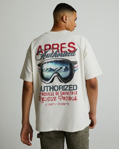 Authorized Apres T-Shirt | Gardenia | Footasylum