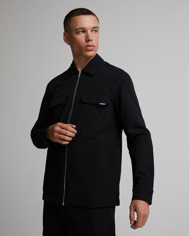 CAPO Utility Overshirt | Black | Footasylum